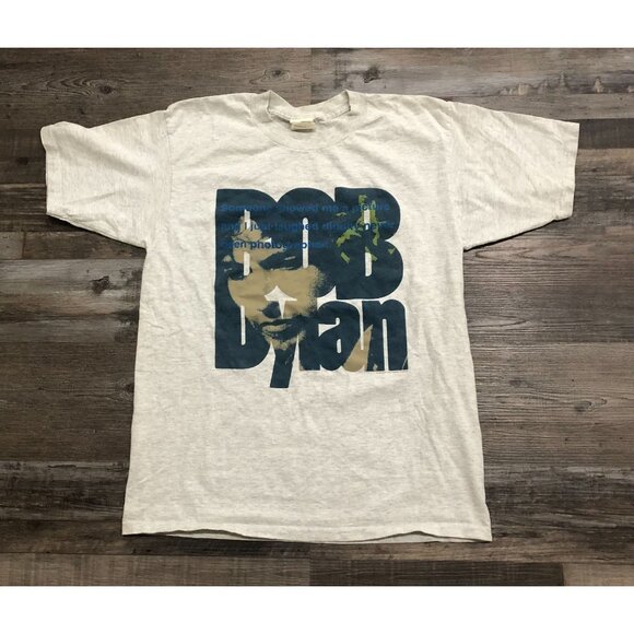 Cronies | Shirts | Vintage 995 Bob Dylan Tour T Shirt Gray Large Made ...